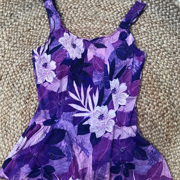 Maxine Of Hollywood Swim Maxine Of Hollywood Purple Floral One
